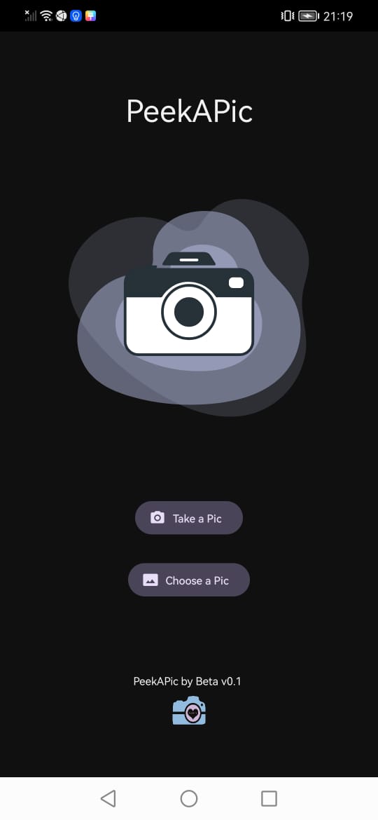 GitHub - betanyeli/peek-a-pic: React native app camera view 📱